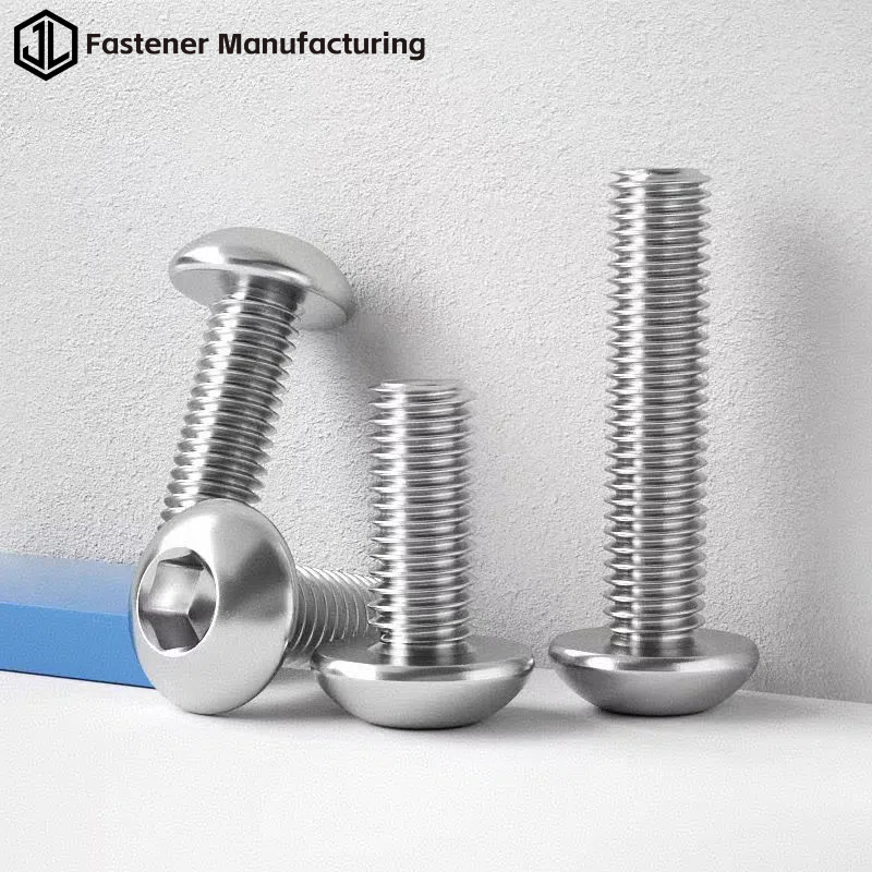 Stainless Steel Round Head Hexagon Socket Bolts – Jiulong (Hebei ...