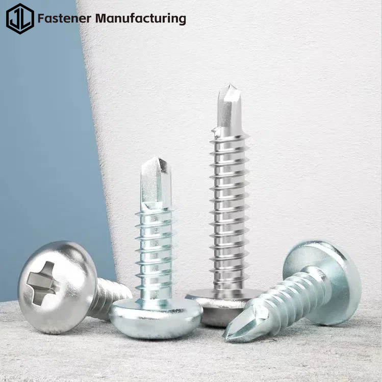 Cross Recessed Pan Head Self-Drilling Screws – Jiulong (Hebei) Fastener ...