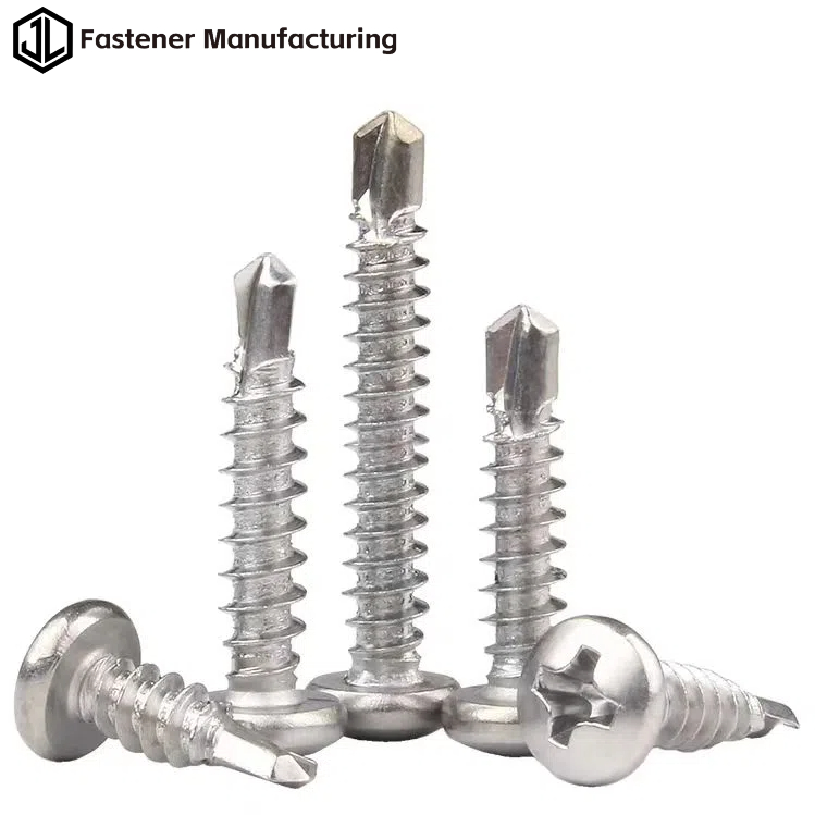 Cross Recessed Pan Head Self-Drilling Screws – Jiulong (Hebei) Fastener ...