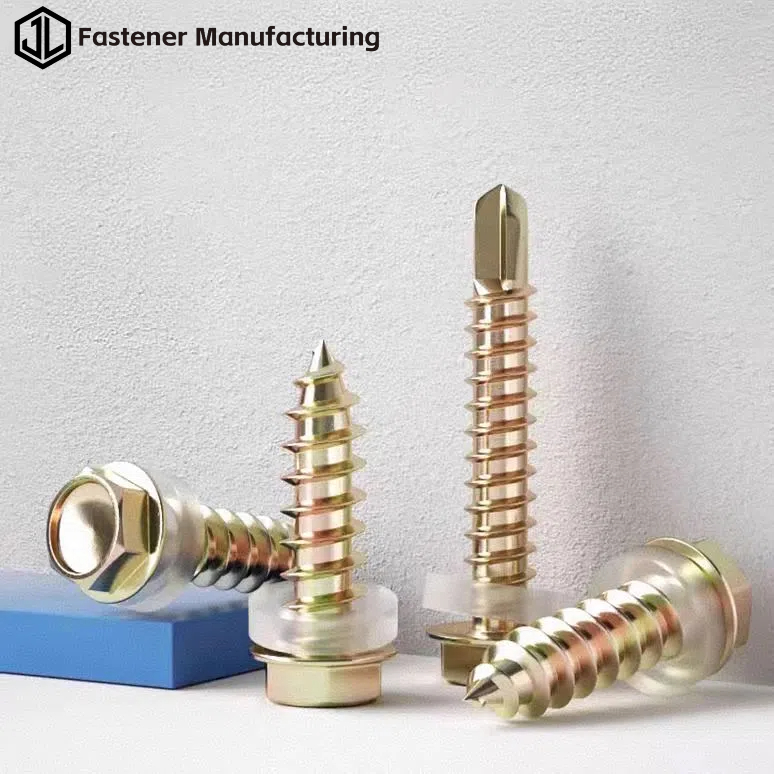 Hex Head Flange Self-Tapping Screws – Jiulong (Hebei) Fastener ...